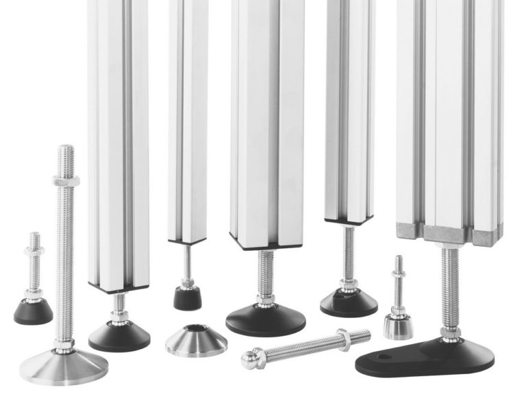 BOSCH REXROTH LEVELING FOOT WITH ESD M12 X D44 X TL 85mm N10 - S.H ...